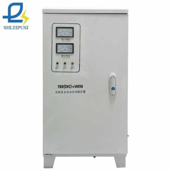 Quality 220V Voltage Stabilizers Single Phase Automatic High Precision Voltage for sale