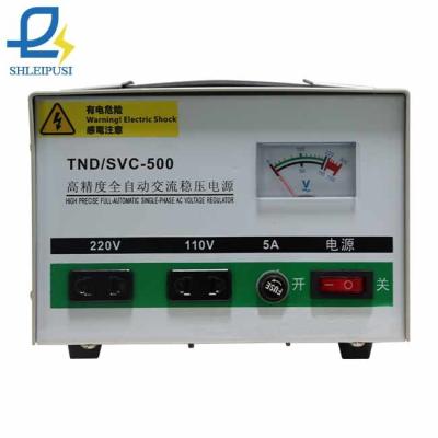 China Home Voltage Stabilizer Servo Voltage Regulator 500W 1000W 220V for sale
