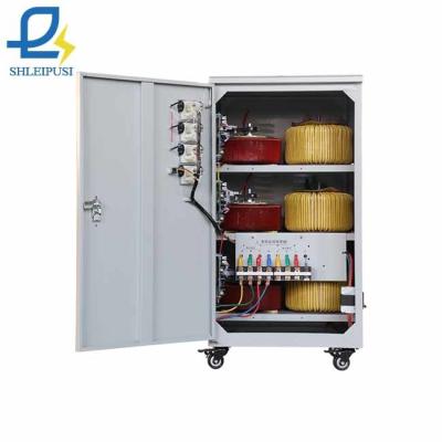 China High Precision Servo Voltage Regulator / Stabilizer Three Phase 380V 400V 415V for sale