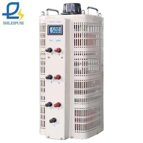 Quality 15KVA Rated Capacity Dry Type Three Phase Variac 0-500V Adjustable Output for sale