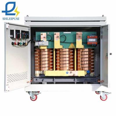 China Furnace Dry High Current Type Voltage Transformer 75KVA with Copper Bar Winding for sale