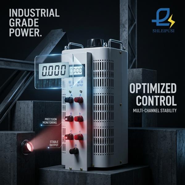 Quality 0-430V Three Phase Variac Transformer 220V Input 9KVA Adjustable Voltage for sale