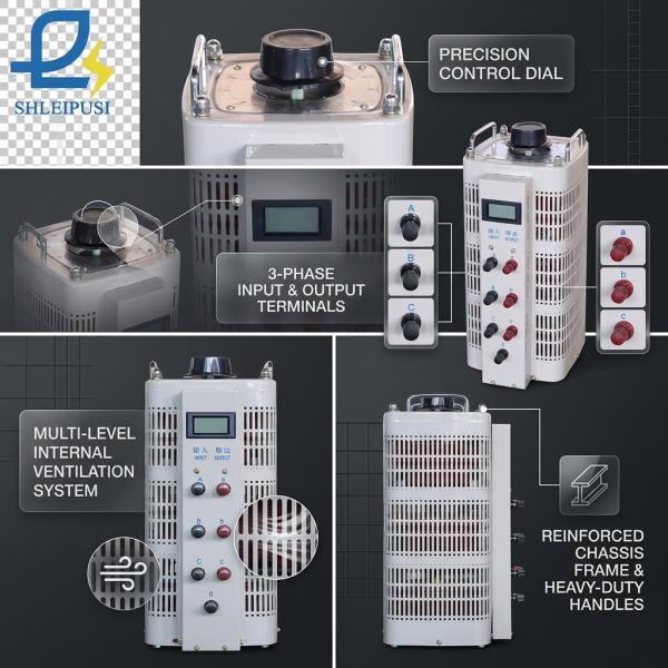 Quality Industrial Test Bench 30KVA Three Phase Variac Transformer 0-560V Adjustable for sale