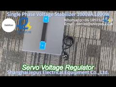 single phase ac automatic voltage regulator / stabilizer 1000va 220v