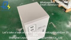 20KVA Single Phase 220V Home Use Voltage Regulators/Stabilizers