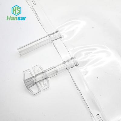 China disposable medical grade pvc infusion bag plug for hospital supplier for sale