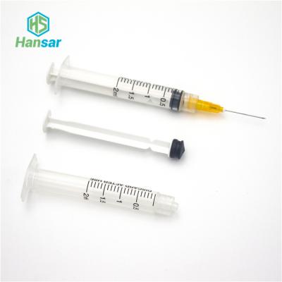 China 22g stainless steel needles cheap microchip for pets blue syringe 5cc with needle refill set teeth whitening for sale
