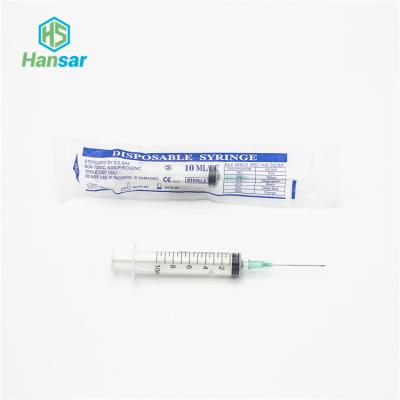 China disposable vertical injection serum veterinary metal 20ml disposable syringes for sale