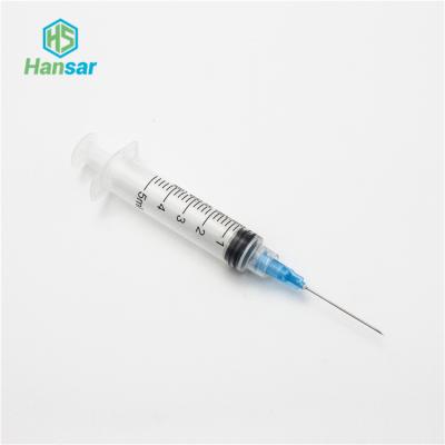 China shilov continuous luer lock syringe 5 ml for sale
