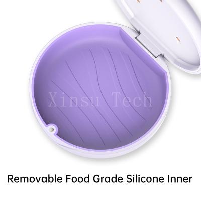 中国 UVC インビザラインのアライナのために電池式歯科保持器箱を消毒しなさい 販売のため