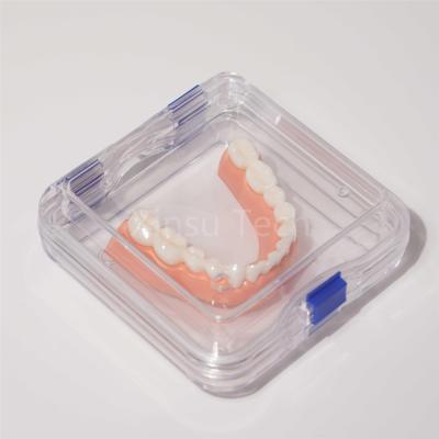 中国 Dentale実験室10cm×10cm×4cmのための透明な膜の歯箱 販売のため