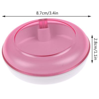 Cina Scatola dentaria portatile di plastica del fermo variopinta con il commutatore rotante in vendita