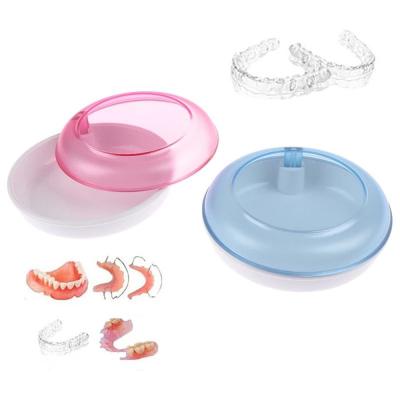 Cina Scatola dentaria portatile di plastica del fermo variopinta con il commutatore rotante in vendita