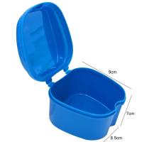 China PP Material Dental Denture Box Waterproof For False Teeth Storage for sale
