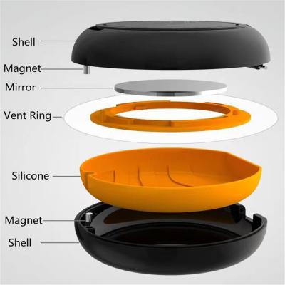 Cina Cassa materiale del Aligner dell'ABS con lo specchio esile con i fori di sfiato regolabili in vendita