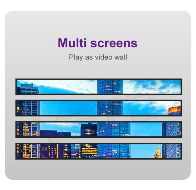 China Stretched Bar LCD Display Narrow Shelf Digital Signage Supplier02