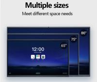 China 65 75 86 inch interactive flat panel display for sale