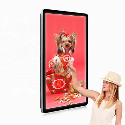 China Free Cms Wall Mounted Advertising Screen Ac100v for sale
