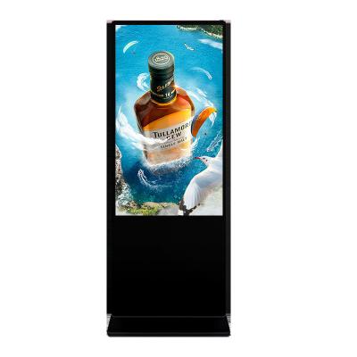 中国 VETO 43 49 55 インチ 4K 屋内床立キオスク ショッピングモール・小売店のデジタルサインと広告ディスプレイ 販売のため