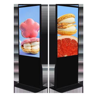 中国 43インチ フロアスタンド アンドロイド インタラクティブ タッチシグネージ ディスプレイ 178° 視角 販売のため