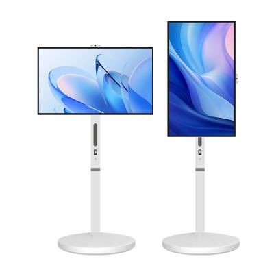China VETO 21.5/24/32 Inch Interactive Touch Wireless Portable TV Moving Screen Android Display Built-In 5 Indoor Exhibition Hall for sale