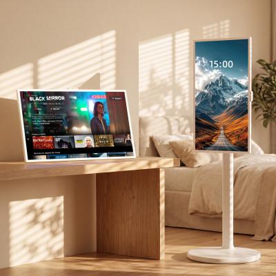 China VETO 32 Inch Dual Mode Detachable Smart TV Desktop Stand 13 MP Portable Screen for sale