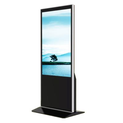 中国 VETO 43 49 55 インチ アンドロイド スタンドアップ デジタル キオスク 4K 解像度 室内 LCD 広告 ビデオプレーヤー タッチスクリーン 販売のため