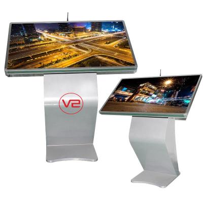 China High Brightness Touch Screen Kiosk 8 Bit 16.7 Million Colors 3mm Thickness Glass for sale