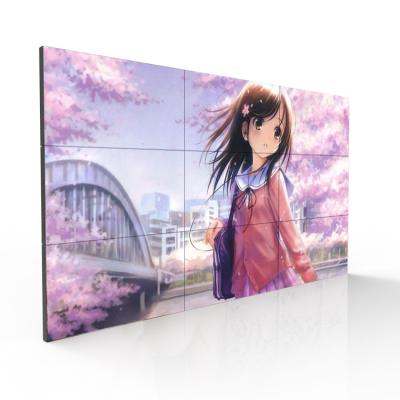 China 55 Inch 450cd/m² 3x3 Lcd Advertising Video Wall 1920x1080 for sale