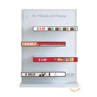 China 23-inch Stretched Bar LCD Display - 1920×158 Resolution, 500cd/m² Brightness for Shelf Edge Applications for sale