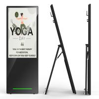 China Super Thin Digital Signage Lcd Display 43 Inch Double Sided Ceiling Mounted for sale