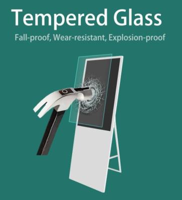 Chine Panneau d'affichage portatif USB2.0 d'affichage à cristaux liquides de rotation de menu de signe d'affichage à cristaux liquides de support de plancher à vendre