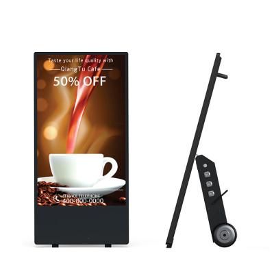 China VETO Outdoor LCD Waterproof Battery Portable Digital Poster for sale