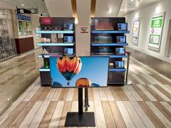 CCC Bar Stretched LCD Display High Brightness Subway Advertising Panel Display Screen