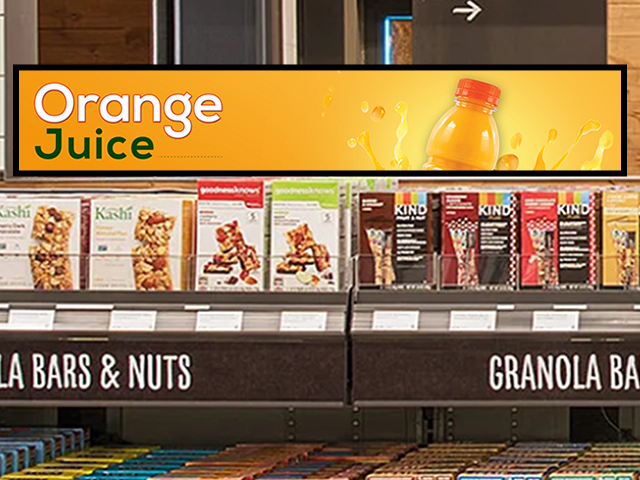 VETO 23.1 Inch Ultra Wide Stretched Bar Lcd Display Shelf Edge Smart Lcd Screen For Supermarket