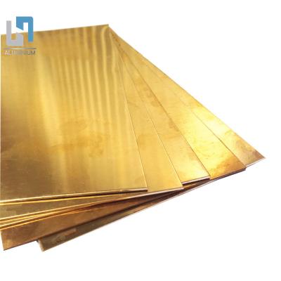 Cina 99,9% spessore del piatto C2720 3mm dello strato di ottone di purezza per costruzione industriale in vendita