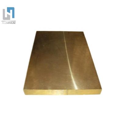 Cina Piatto d'ottone 5mm, strato d'ottone sottile C67400 di H62 H65 per i dispositivi termici in vendita