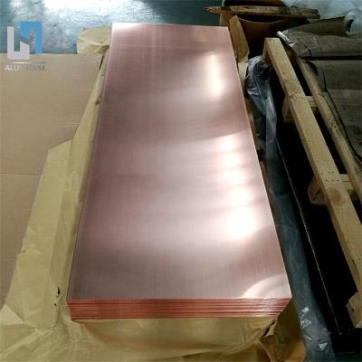中国 電気分解の銅の金属板C11000 C11100 3mmの厚さ99.9%純度 販売のため