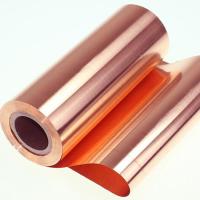 China Mill Polished Copper Foil Sheet 0.1mm Thickness for Electronic for sale