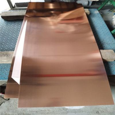 Cina Prezzo di rame spesso materiale di rame dello strato di 26mm - di 0.5mm in vendita