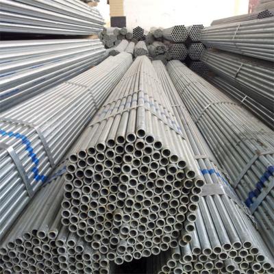 Cina Zinchi il tubo galvanizzato rivestito di gi, DN15 DN20 DN25 ha galvanizzato la metropolitana d'acciaio per la serra in vendita