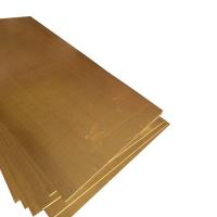 China Polished Brass Sheet Plate 2500mm Width SGS ISO certification for sale