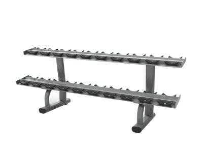 China Rope Two Tier Dumbbell Rack U+PL1048 Studio Grade Robust Quality Assured Quick Setup for sale