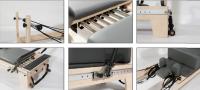 China Full Track Maple Pilates Reformer U+PL001FW with Precision Alignment System for sale