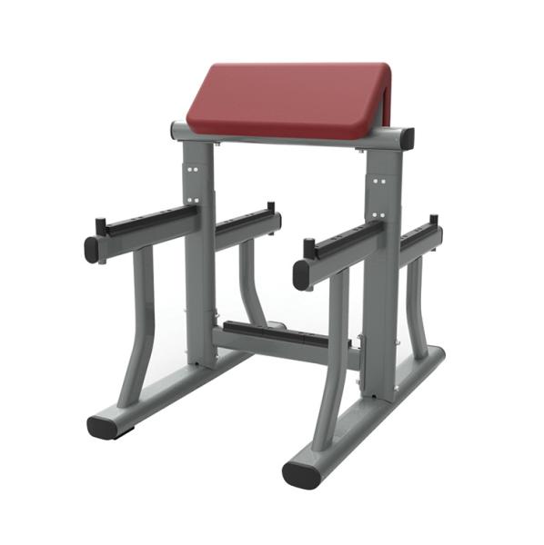 Quality Blending Seated Bicep Curl Machine U+H1047 Olympic Plate Adjustable Arc Contoured for sale
