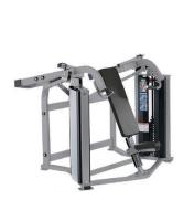 Quality Exercise Iso Pin Loaded Shoulder Press Machine U+H3005 Padded Seat Easy Adjust for sale