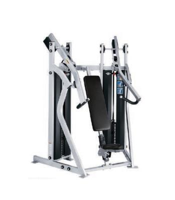 China Athletic Iso Pin Loaded Chest Press Machine U+H3011 Padded Seat Easy Adjust for sale