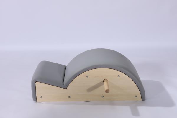 Quality Maple Wood Pilates Spine Supporter U+PL005 With Spinal Alignment Surface for sale
