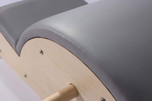 Quality Maple Wood Pilates Spine Supporter U+PL005 With Spinal Alignment Surface for sale