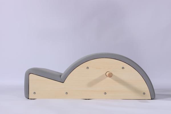Quality Maple Wood Pilates Spine Supporter U+PL005 With Spinal Alignment Surface for sale
